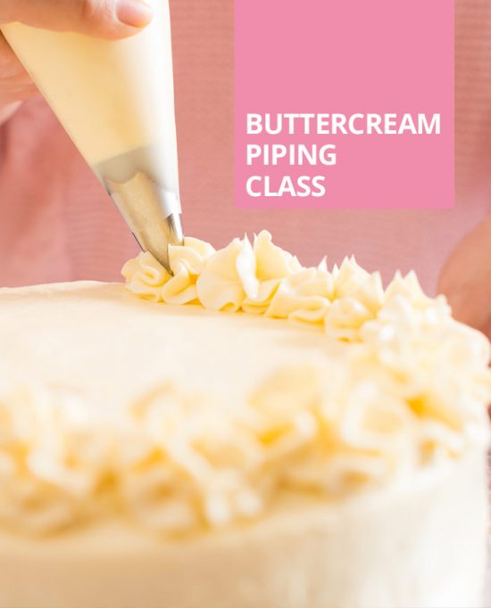 Buttercream Piping Class – Cakes & Sugarcraft Supplies